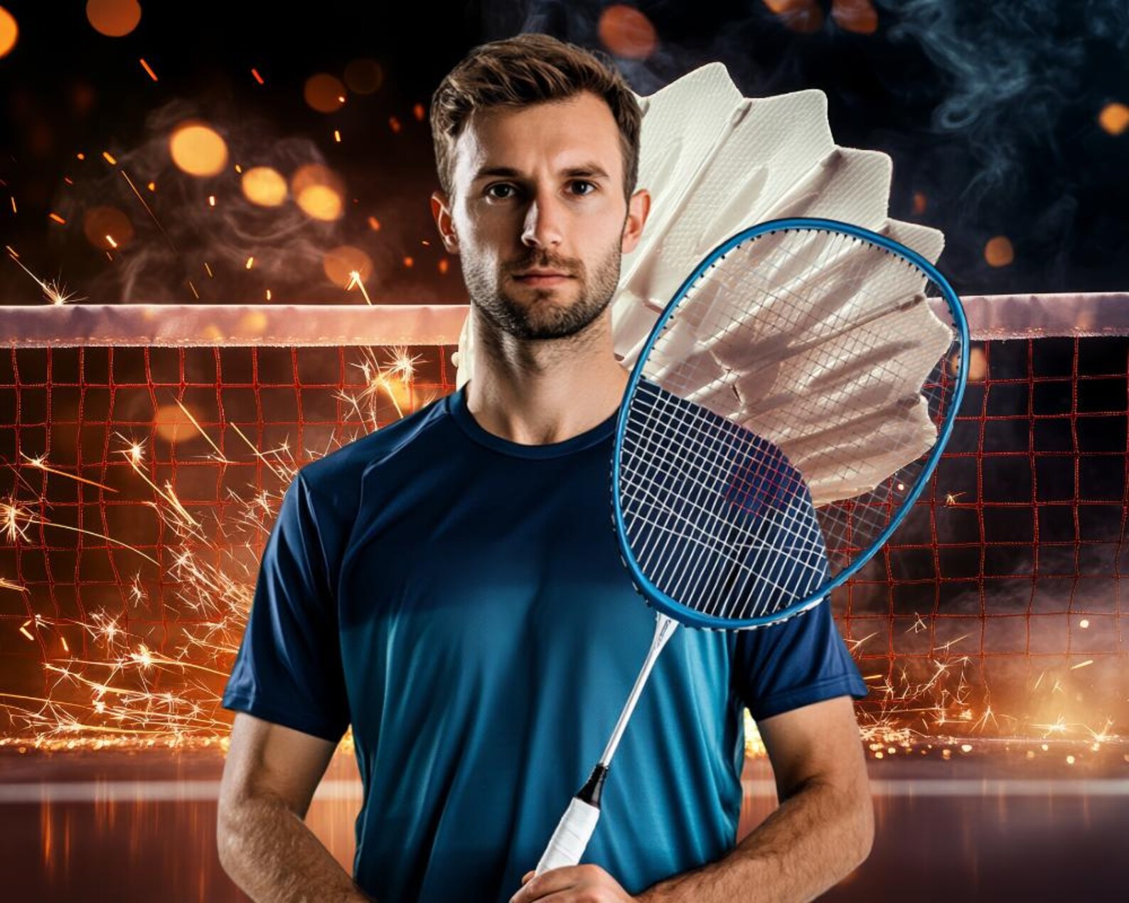 Badminton Photography Backdrops: Sports Poster Backgrounds (digital ...