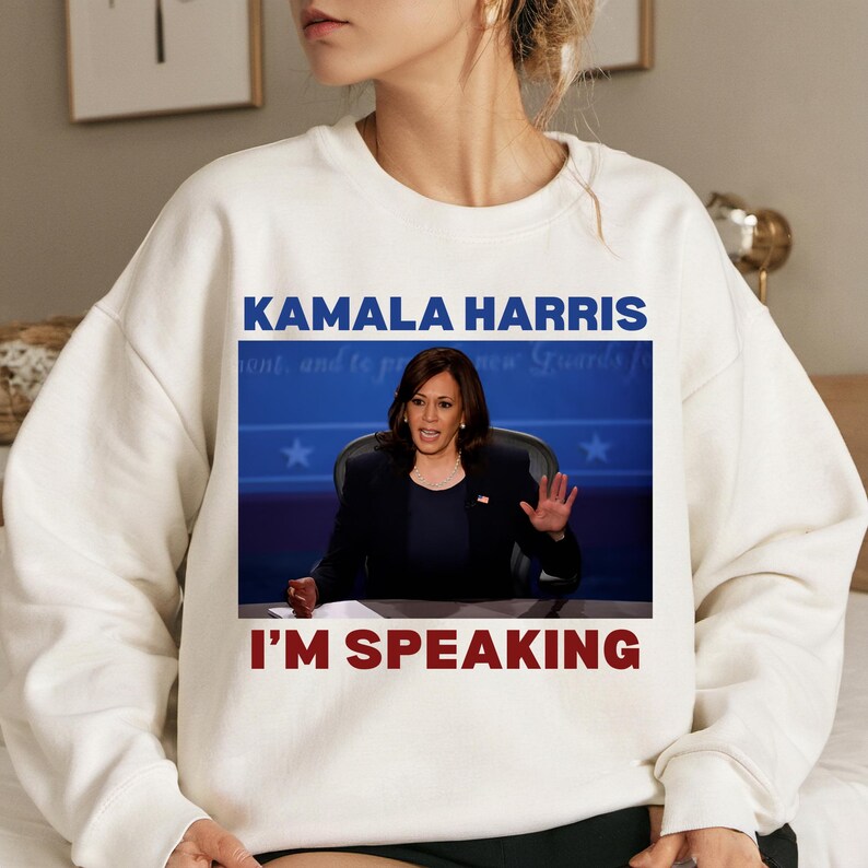 Kamala Harris PNG Kamala Harris Im Speaking Png Digital File Only First ...