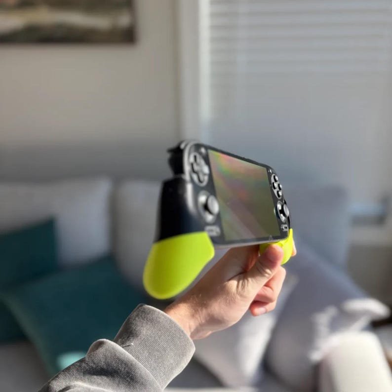 Retroid Pocket 5 Grip Reversible Screen Cover & Thick Comfort Grip Case Ergonomic RP 5 Handheld ...