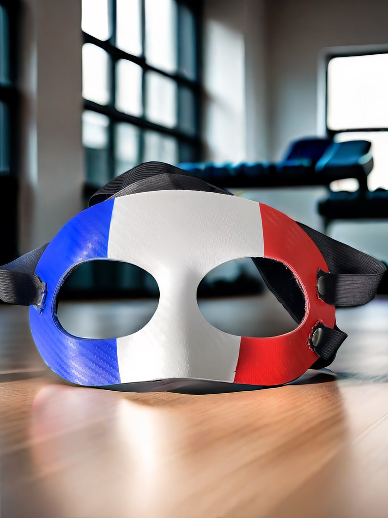 Handmade EURO 2024 French Kylian Mbappé Same Face Mask /UEFA Euro 2024 ...