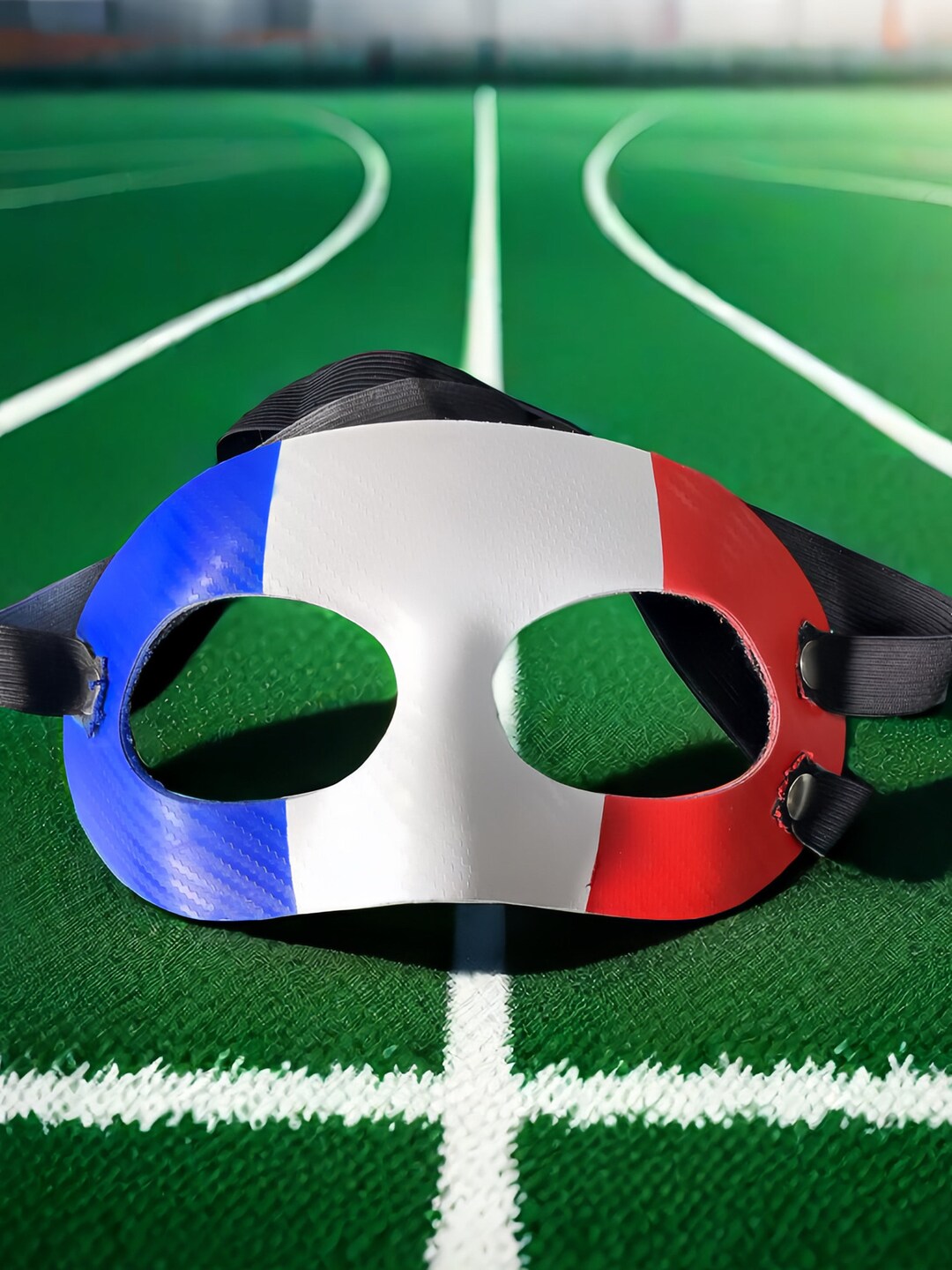 Handmade EURO 2024 French Kylian Mbappé same face mask /UEFA Euro 2024 ...