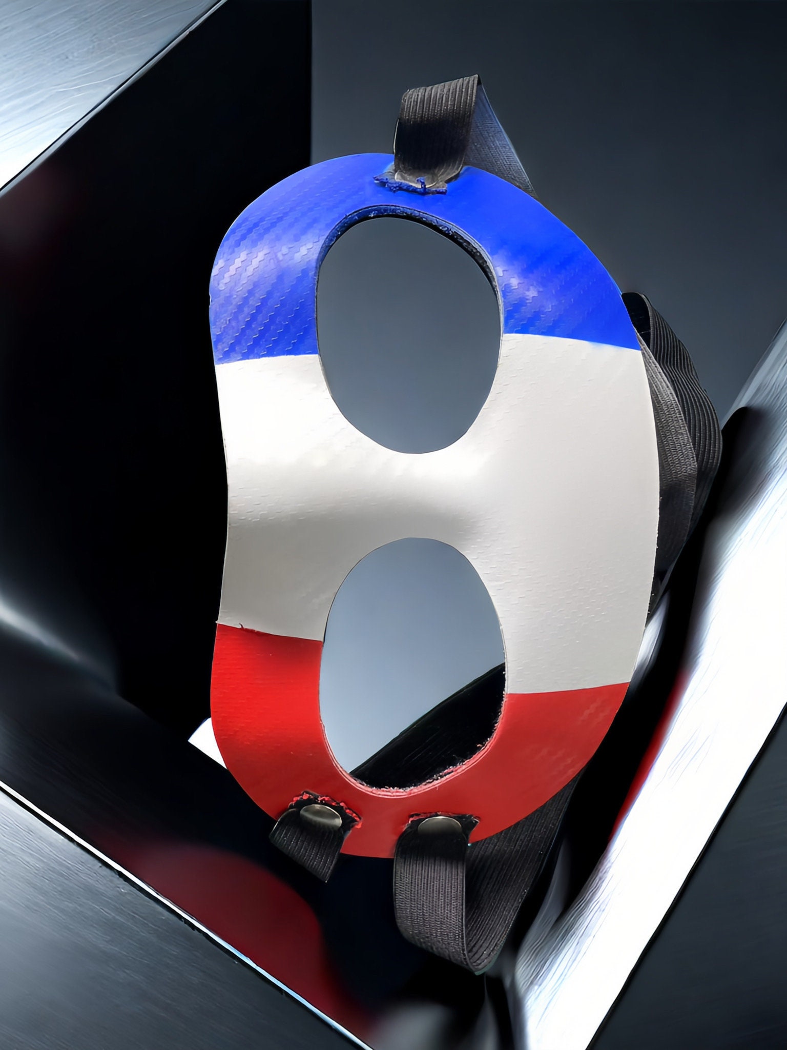 Handmade EURO 2024 French Kylian Mbappé same face mask /UEFA Euro 2024 ...