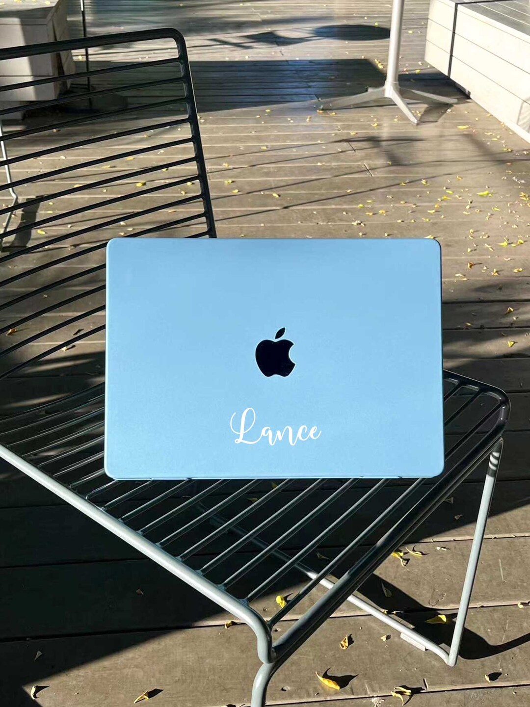 Blue Frosted MacBook Case M2 Air 13 2022 A2681 Pro 13 A2338 Pro 14 15 ...