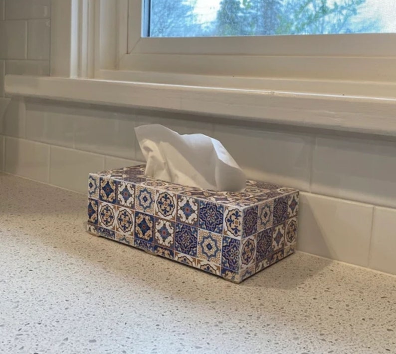 Luxurious Tissue Box Cover, Rectangle Tissue Box Holder, Hotel Tissue ...