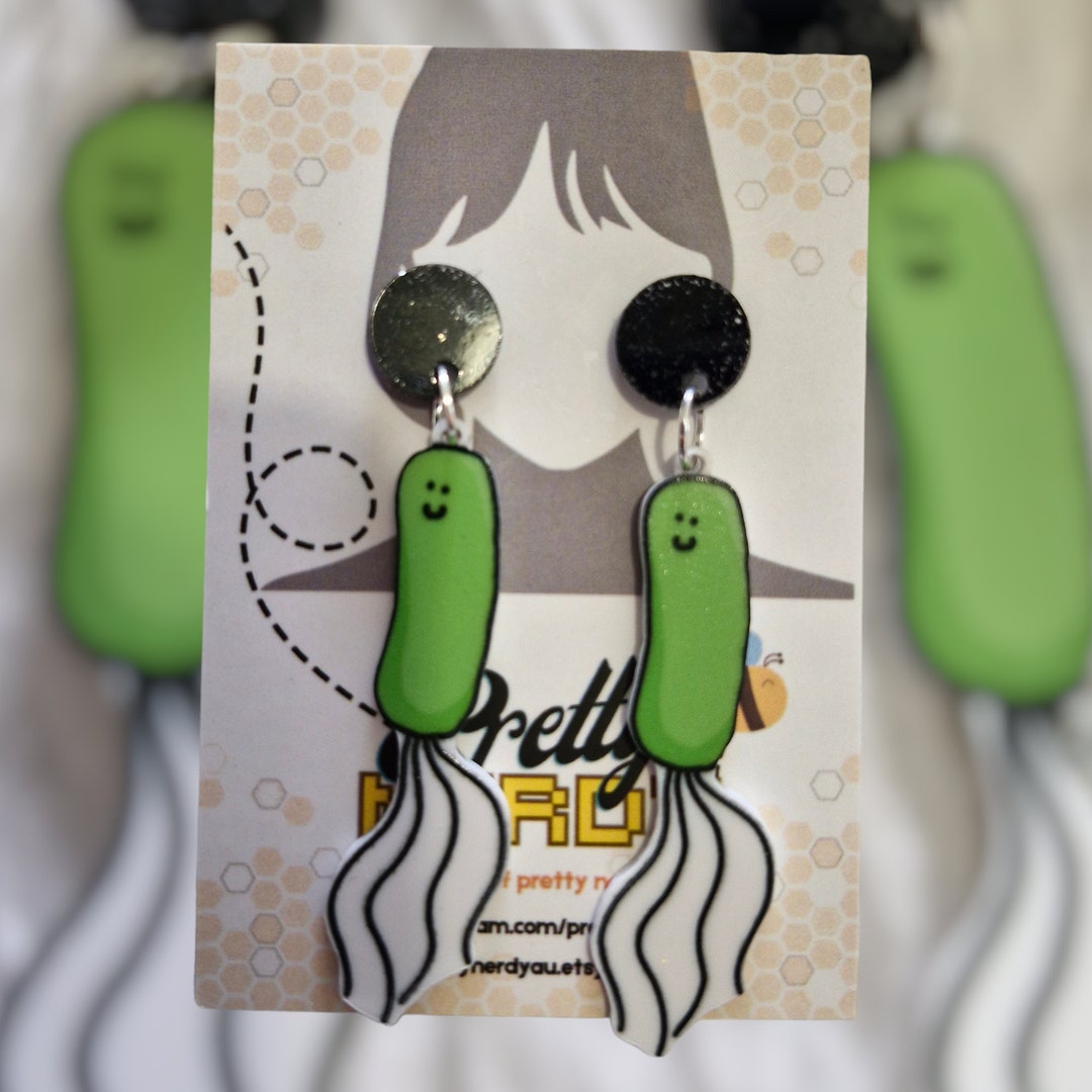 LITTLE DUDES E.coli Bacteria Smiling Quirky, Nerdy, Science, Funky ...