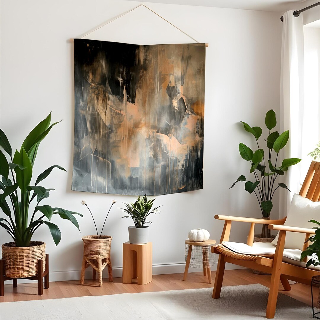 Mid-century Modern | Expressionism Art | Horse Rider Poster | Rain ...