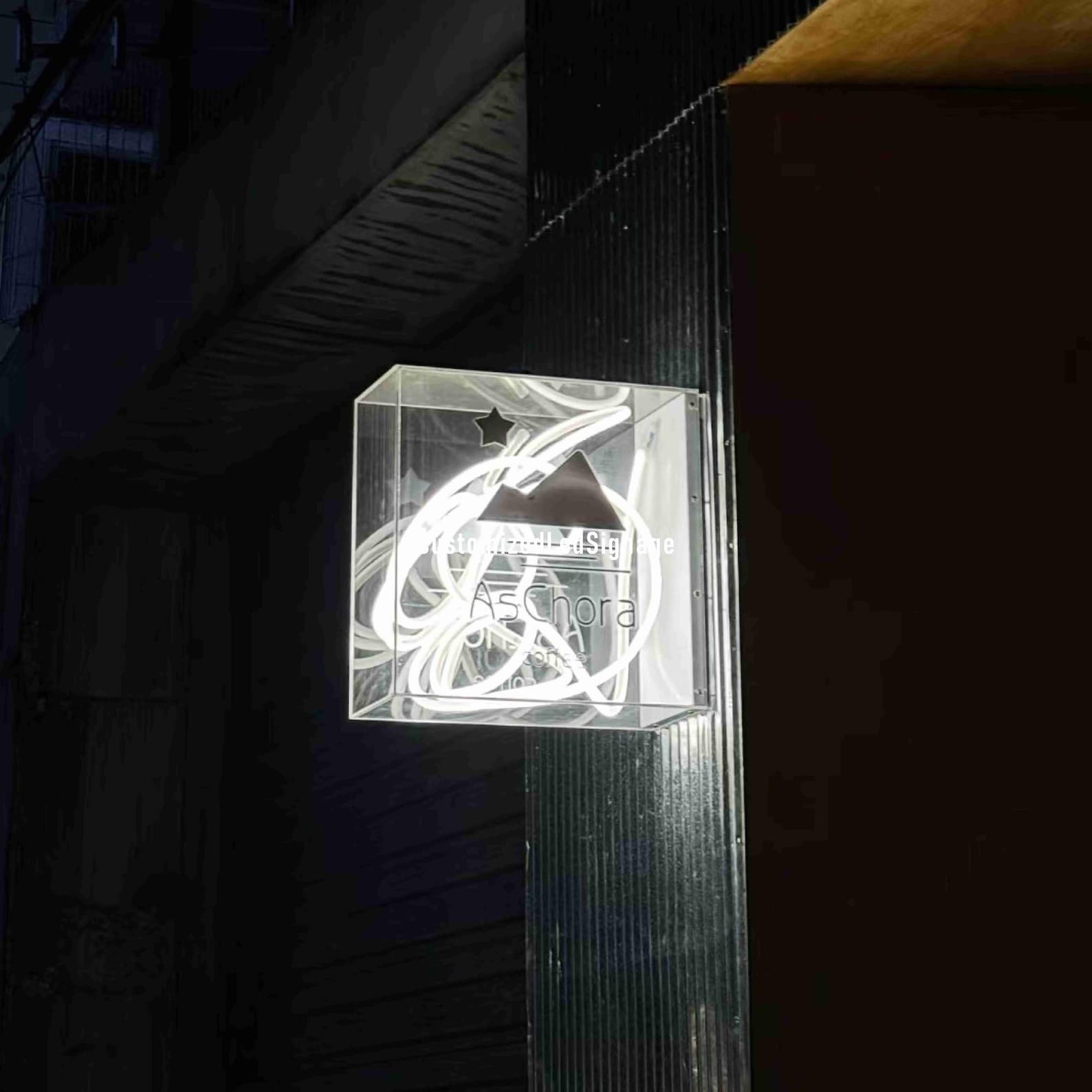 Double-sided Outdoor LED Sign for Restaurant & Bar - Weatherproof Light ...