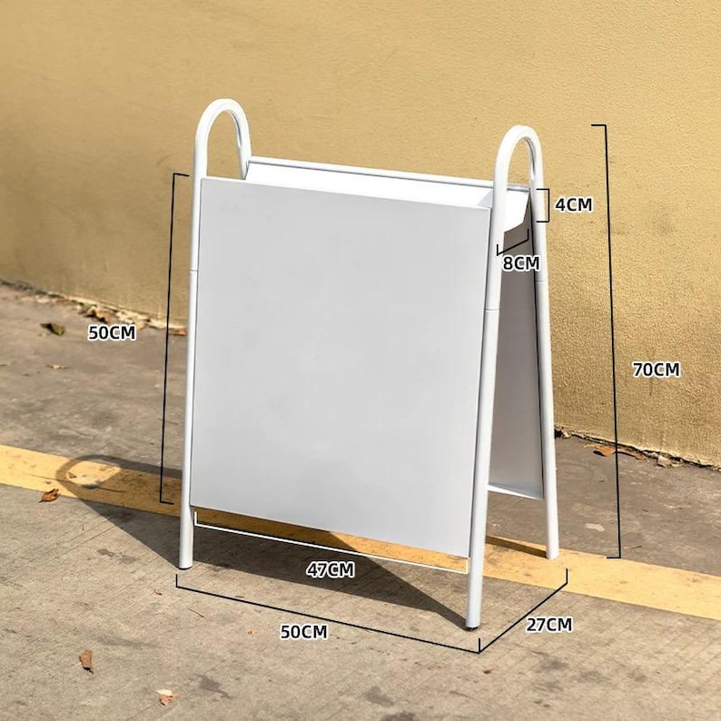 Custom Metal Standing Sign-outdoor/indoor Advertising Board for Cafe ...