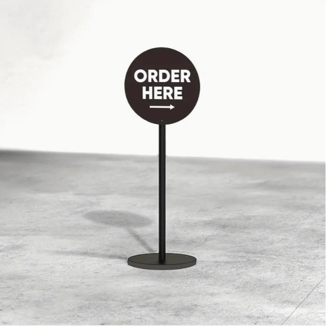 Hand Writable Standing Signage Arrow Directional Indicators,guide Sign ...