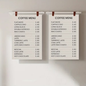 Customizable Hanging Sign for Price Lists and Specials,for Events and ...