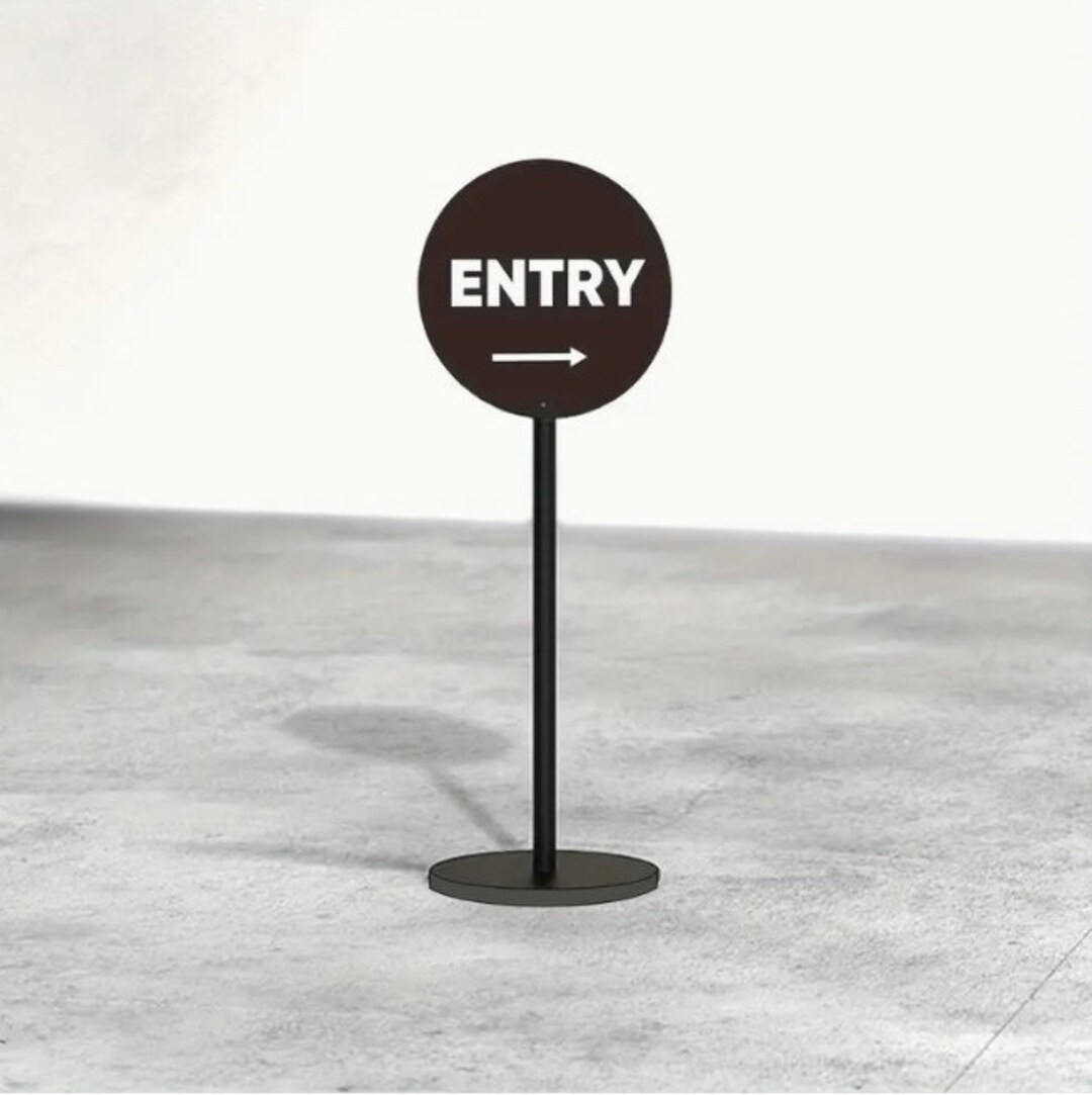 Hand Writable Standing Signage Arrow Directional Indicators,guide Sign ...