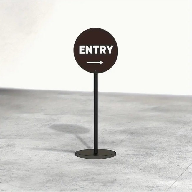 Hand Writable Standing Signage Arrow Directional Indicators,guide Sign ...