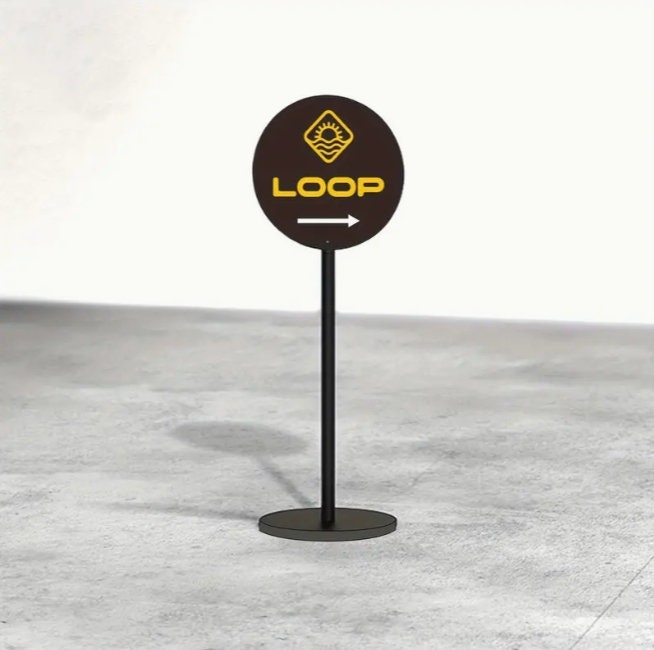 Hand Writable Standing Signage Arrow Directional Indicators,guide Sign ...