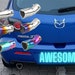 Customizable A4 21 X 30 Cm Car Collage Frame Poster Iconic Cars ...