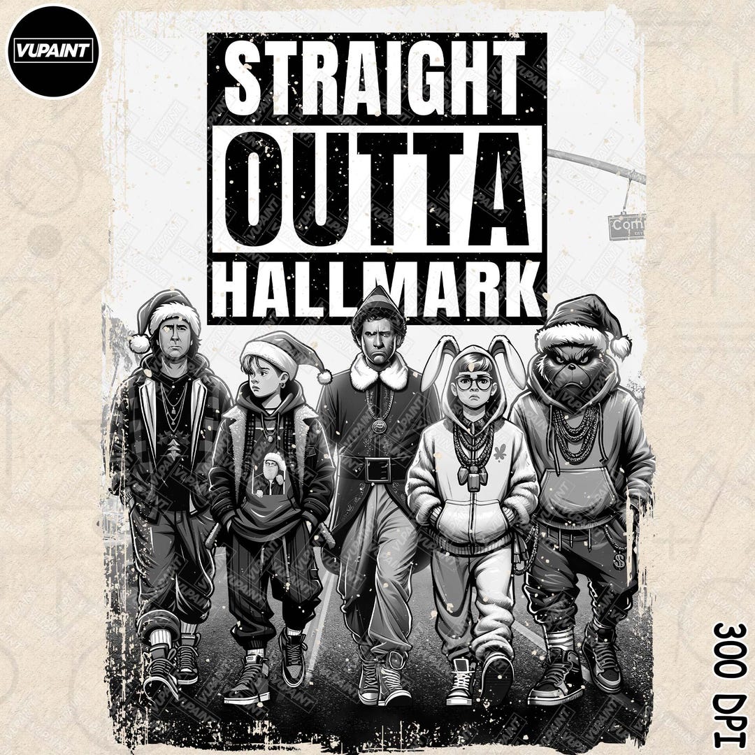 Straight Outta North Pole Png, Hip-hop Santa Png, Cool Santa Claus ...