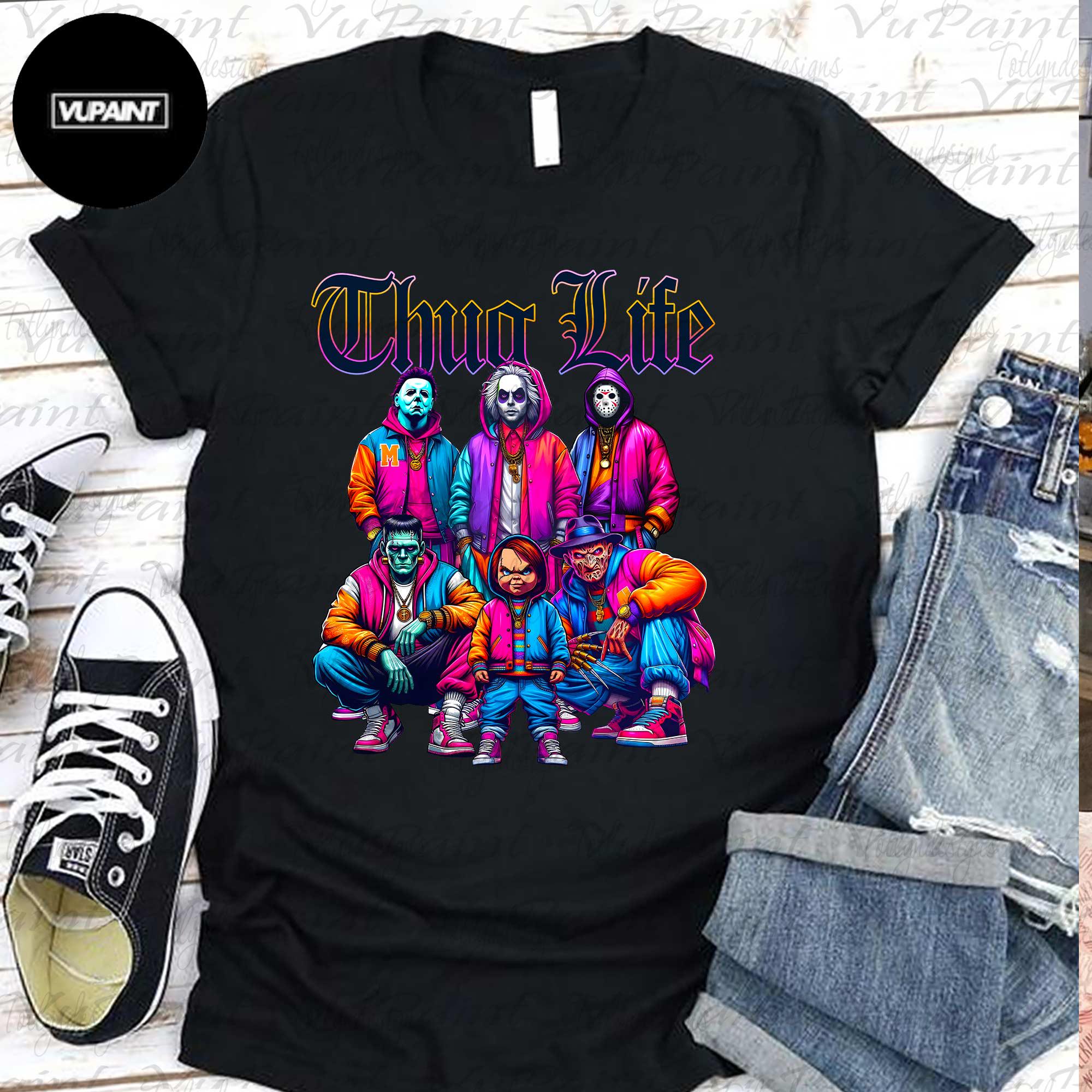 Thug Life Horror Movie Png, Halloween Horror Characters Png, Friends ...