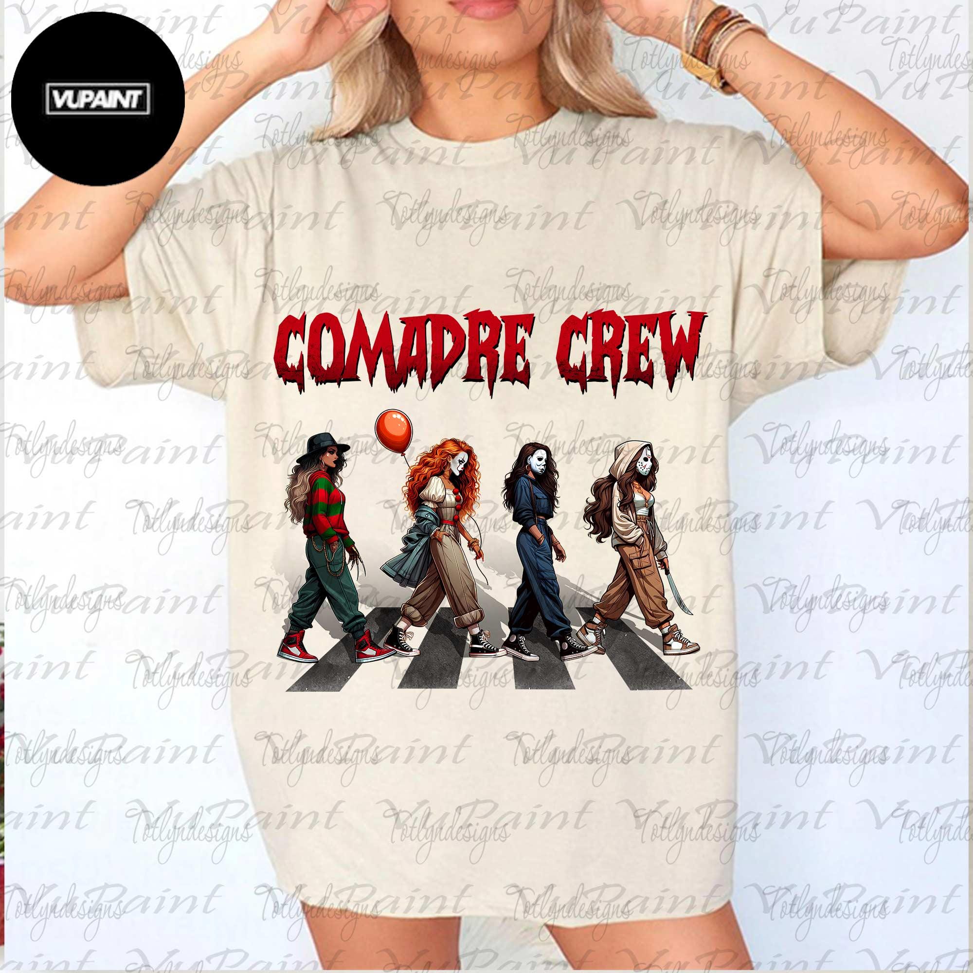 Horror Movie Friends Comadre Crew Png, the Slayers Scary Halloween Png ...