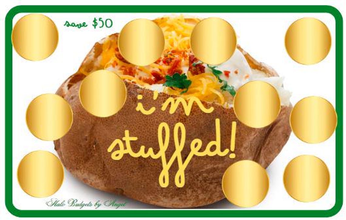 Fun Potato Scratch-offs - Etsy