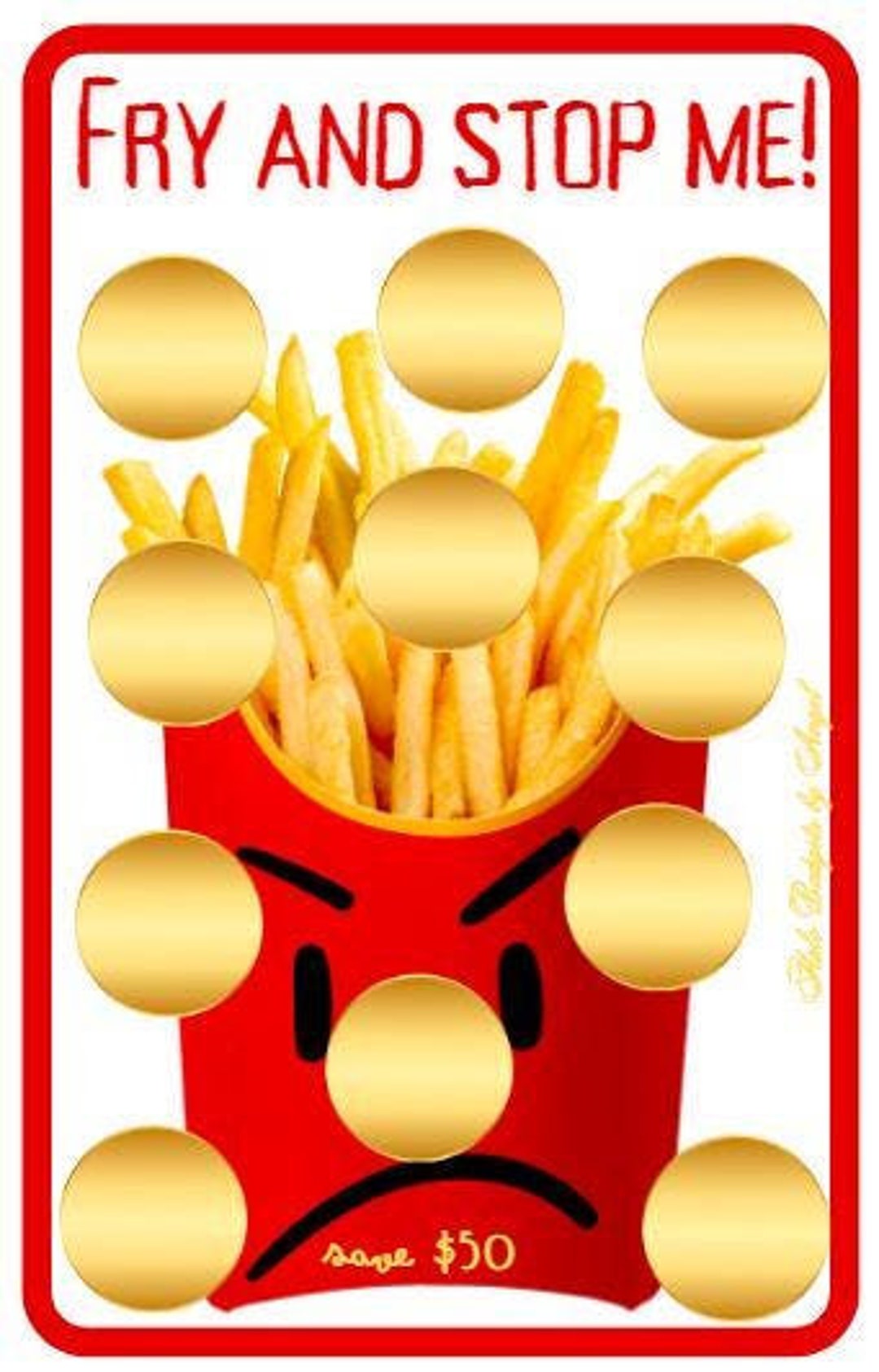 Fun Potato Scratch-offs - Etsy