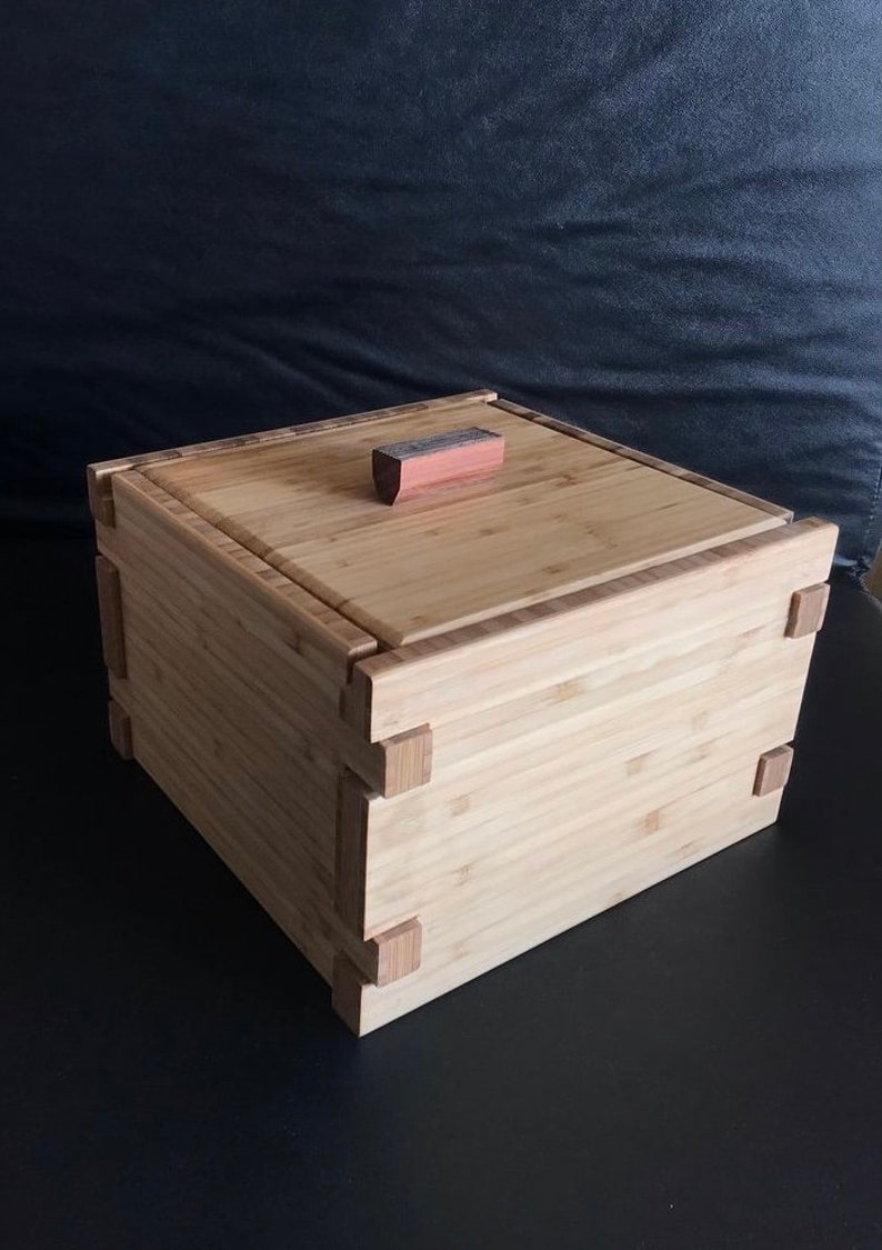 Custom Bamboo Wood Box - Etsy
