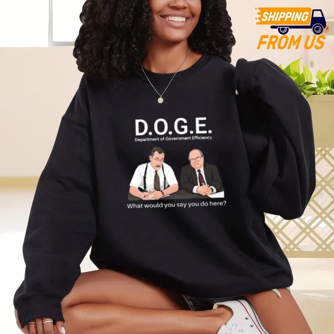 DOGE Department of Government Efficiency Shirt, D.O.G.E. Sweatshirt ...