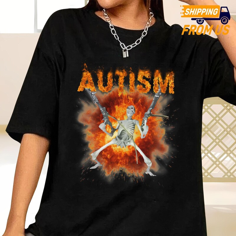Autism Skeleton Shirts - Etsy