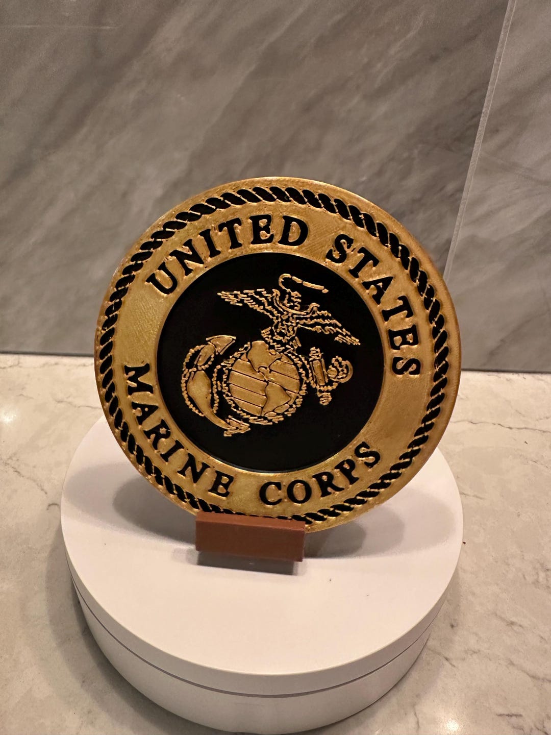 Marine Corps Coaster - Etsy