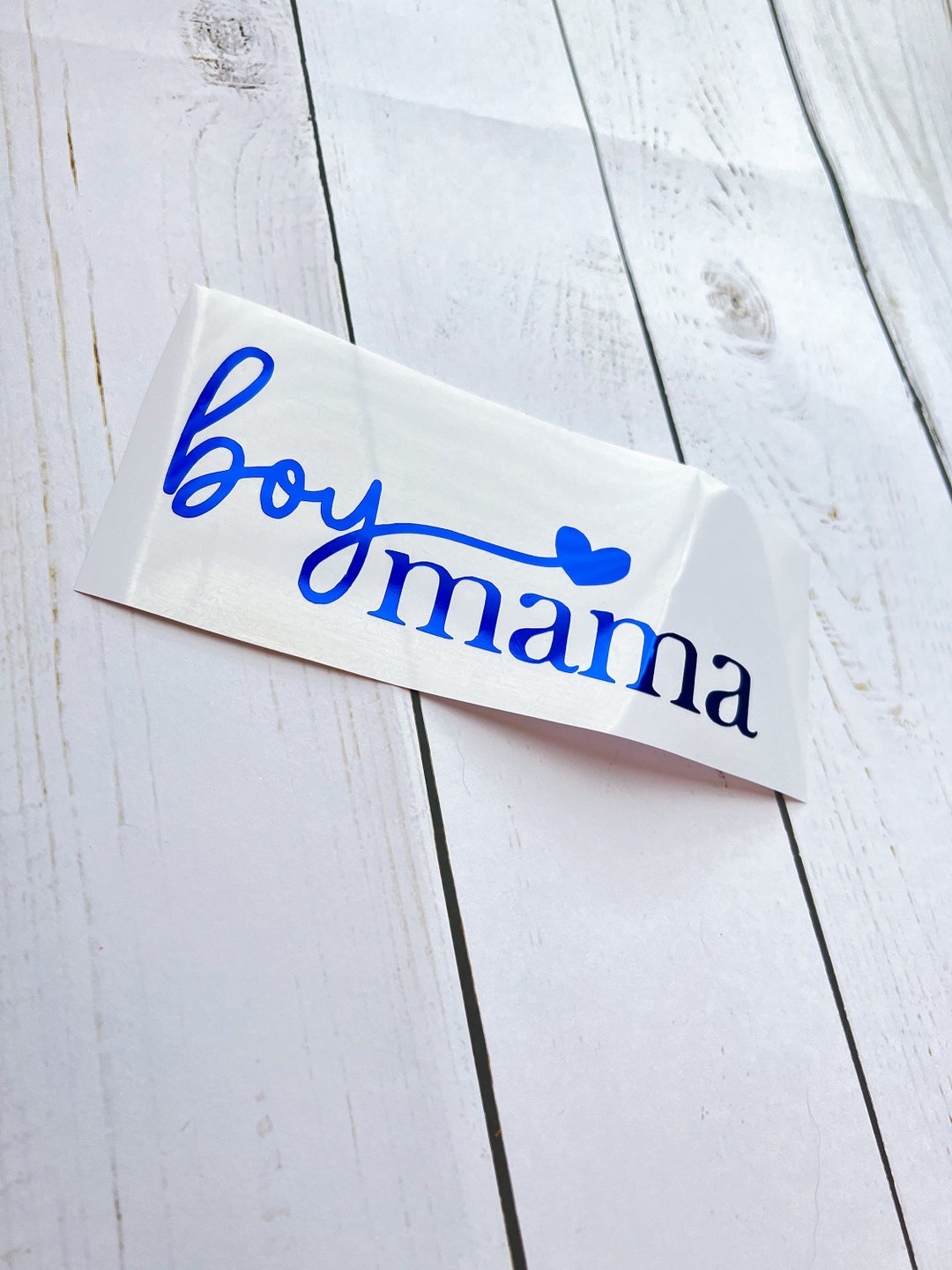 Boy Mom, Boy Mom Decal, Boy Mama Vinyl Car Decal, Cute Sticker for Mom ...