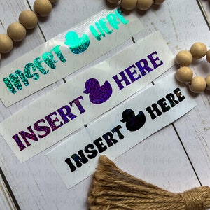 Insert Duck Here - Etsy
