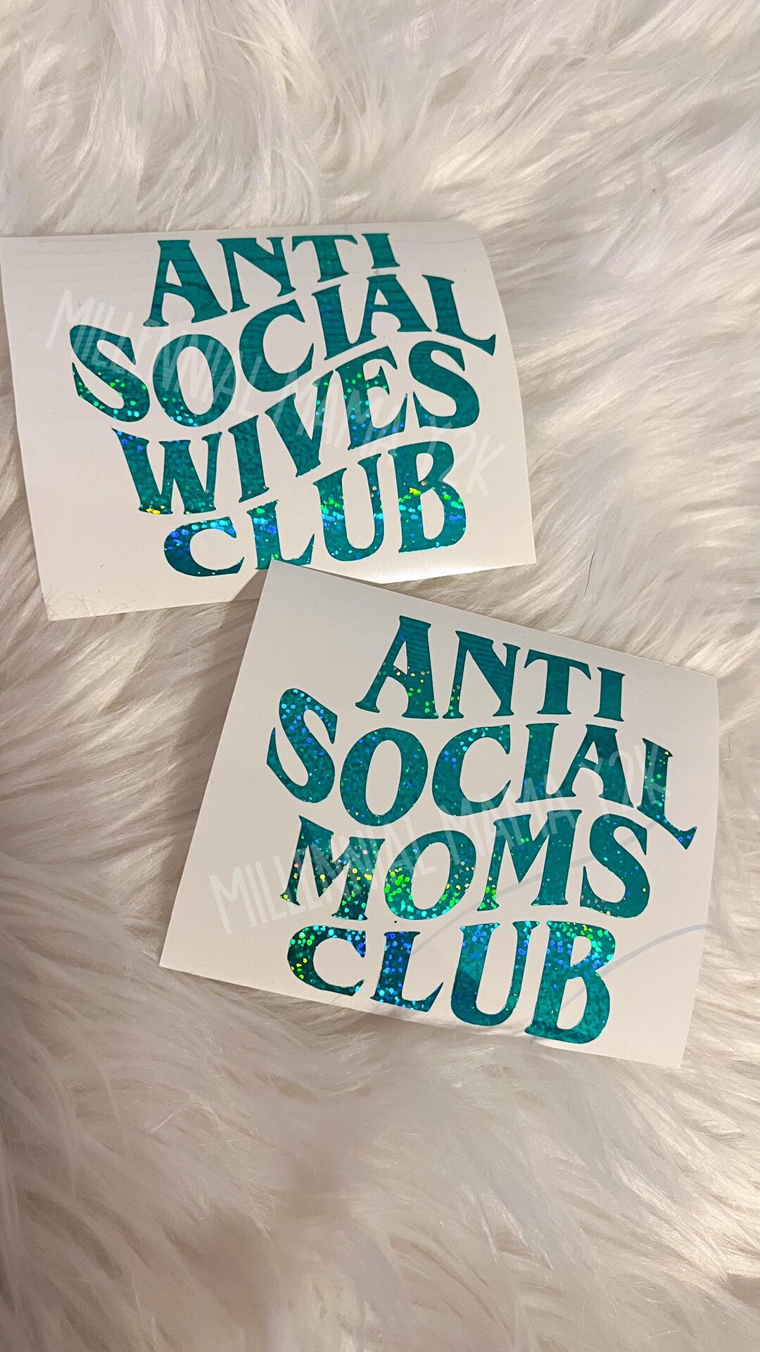 Anti Social Mom Decal, Anti Social Wife Decal, Funny Wife Decal, Anti ...