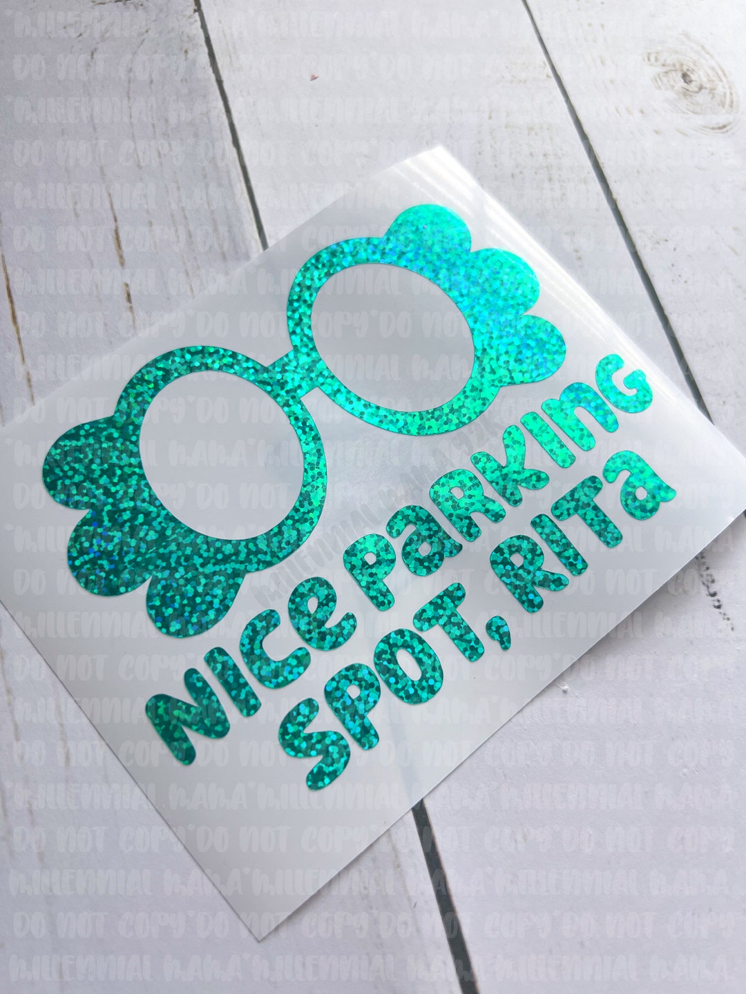 Nice Parking Spot Decal, the Grannies Decal, Funny Decals for Women ...