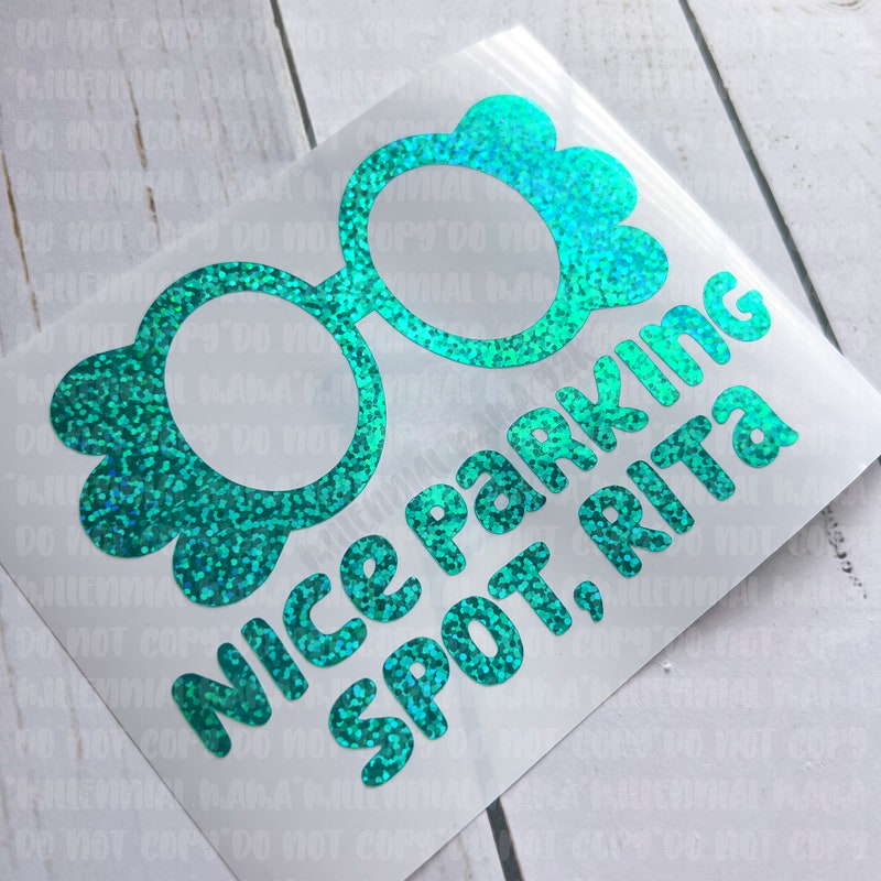 Nice Parking Spot Rita - Etsy