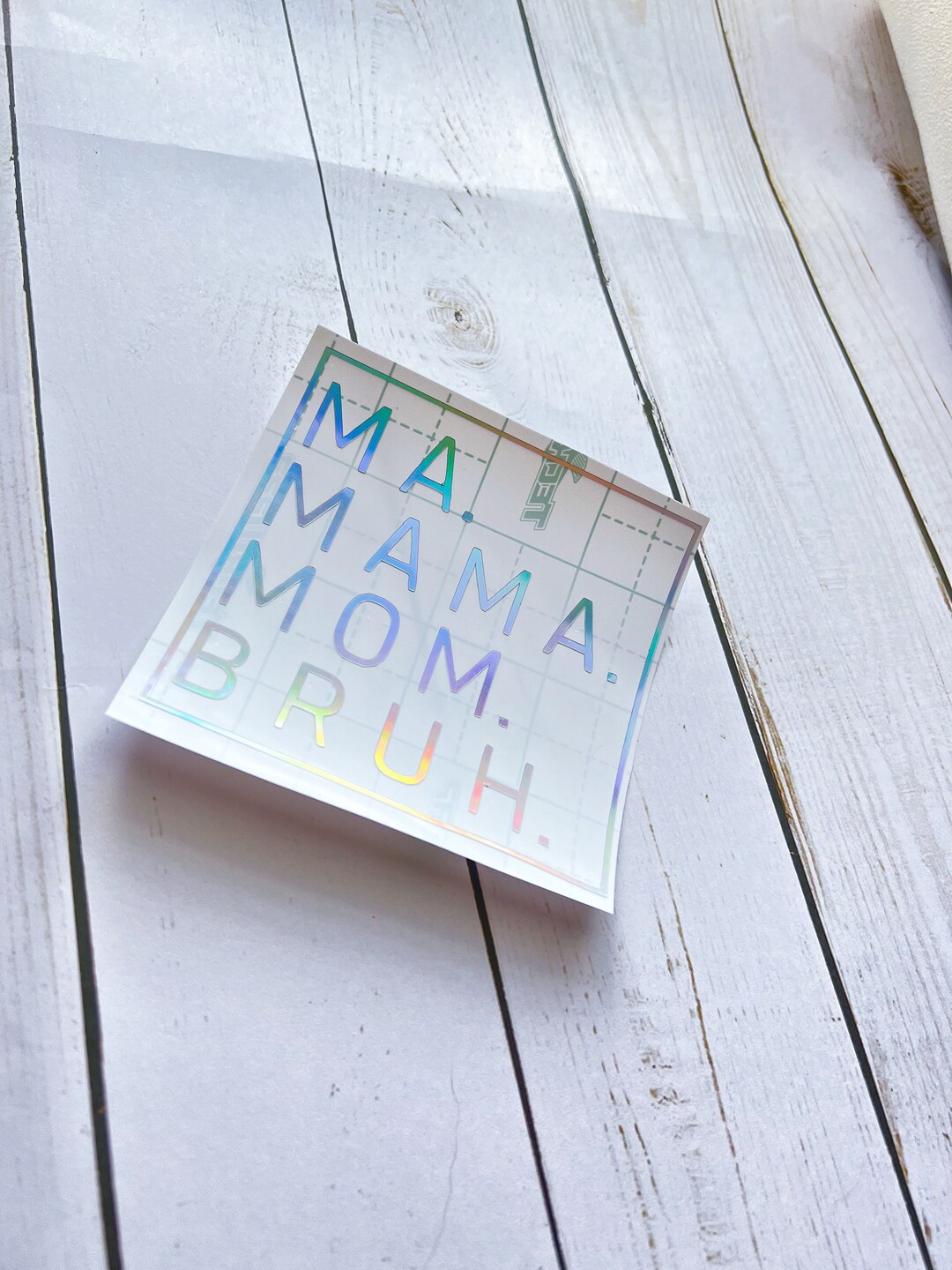 Ma Mama Mom Bruh Decal, Funny Mom Decal, Mama Decal, Mom Decal, Mom ...
