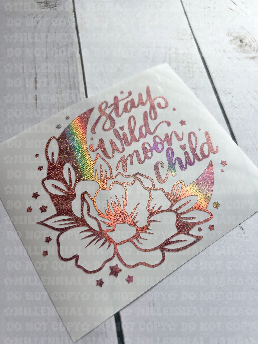 Stay Wild Moon Child, Stay Wild Moon Child Decal, Moon Phases Decal ...