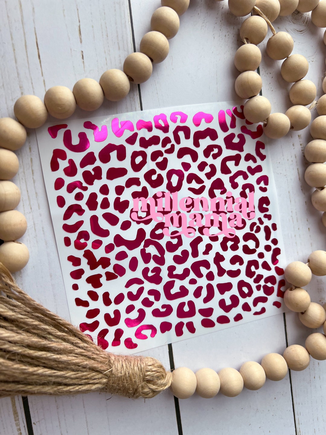 Cheetah Leopard Print Vinyl Decal Stickers, Leopard Print Decal ...