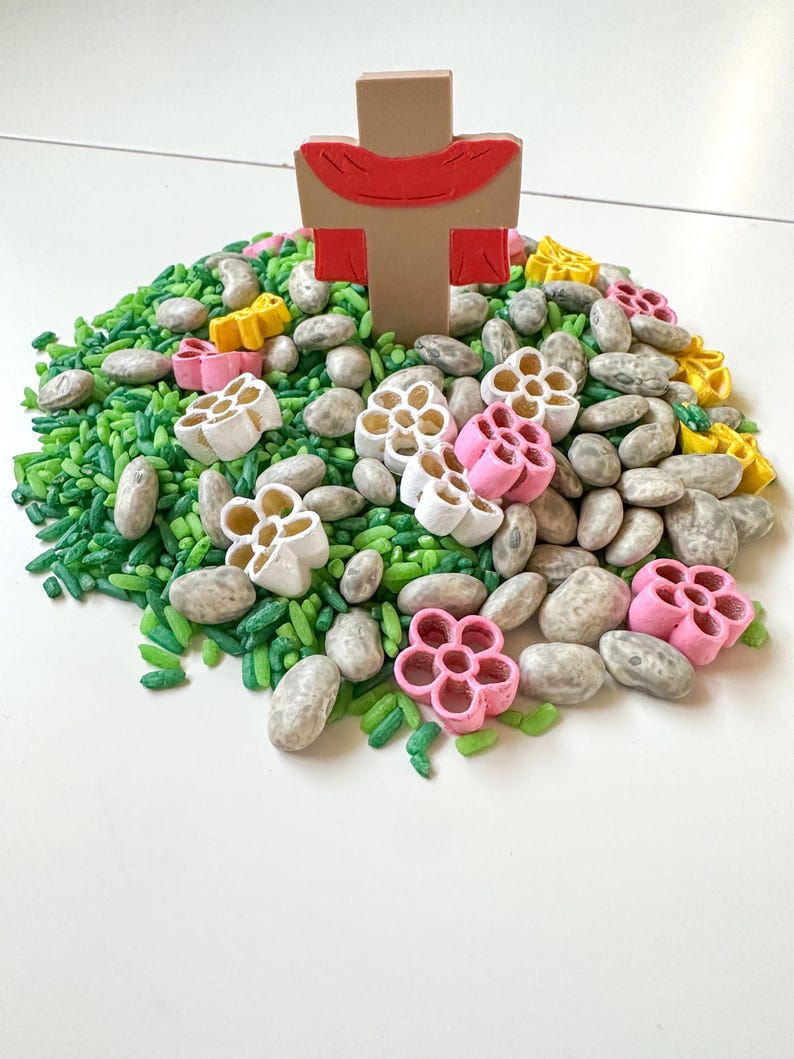 Easter Sensory Bin, Christian Sensory Bin, True Story, Jesus, Sensory ...