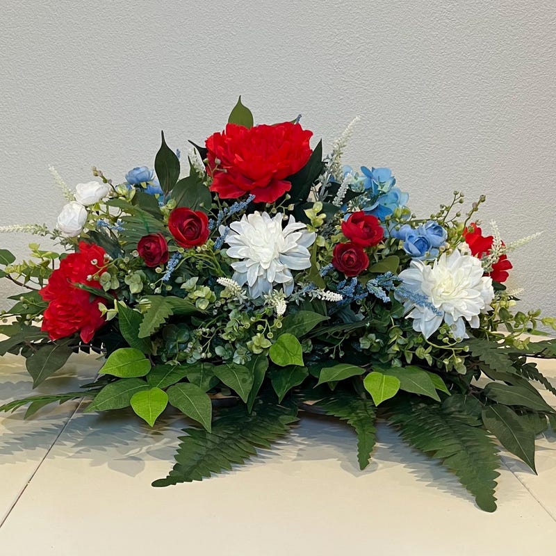 Headstone Spray - Etsy