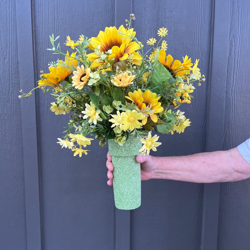 Husband Cemetery Vase - Etsy