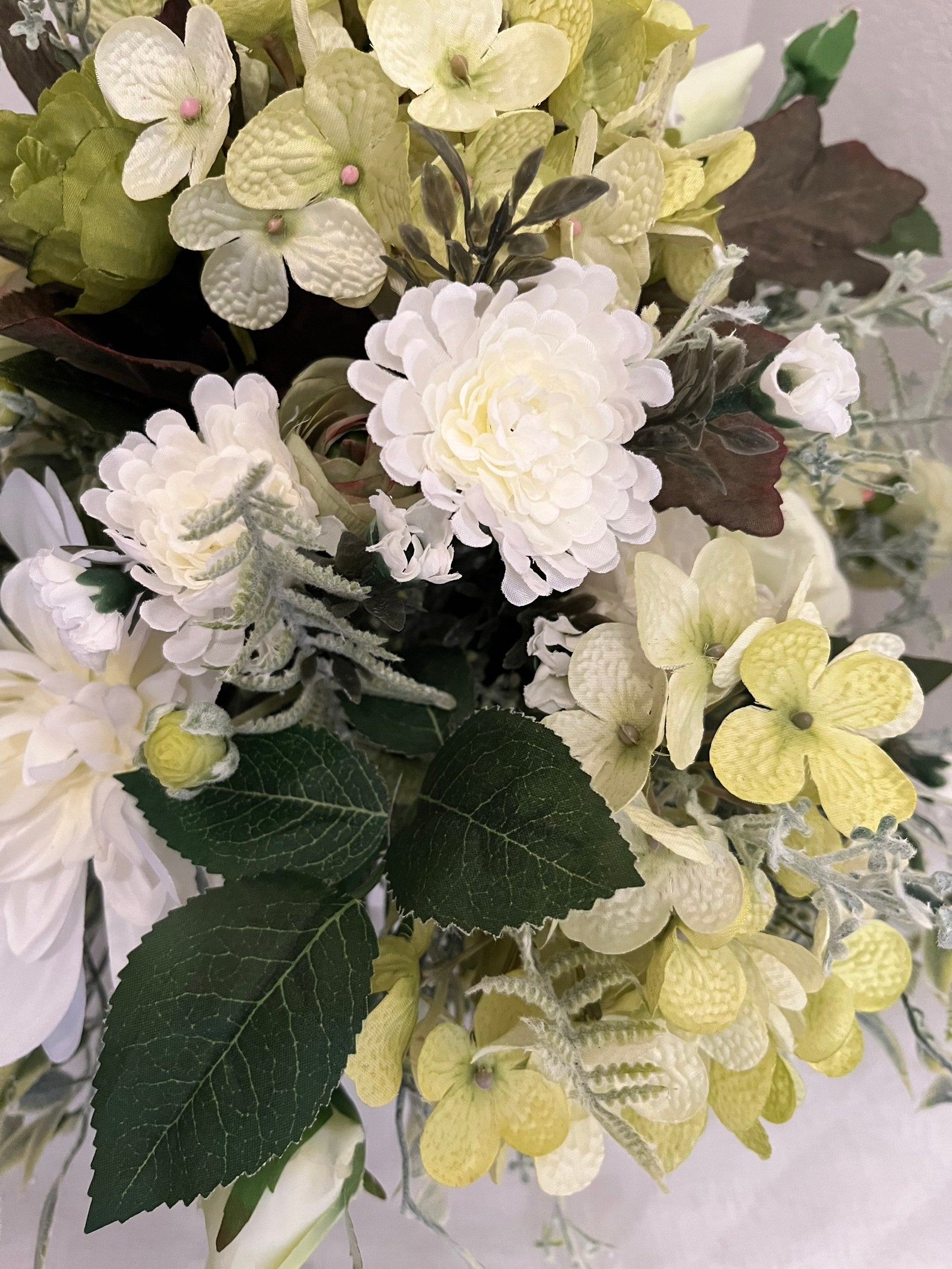 Spring Modern Farmhouse Green Rose Flower Centerpiece - Etsy