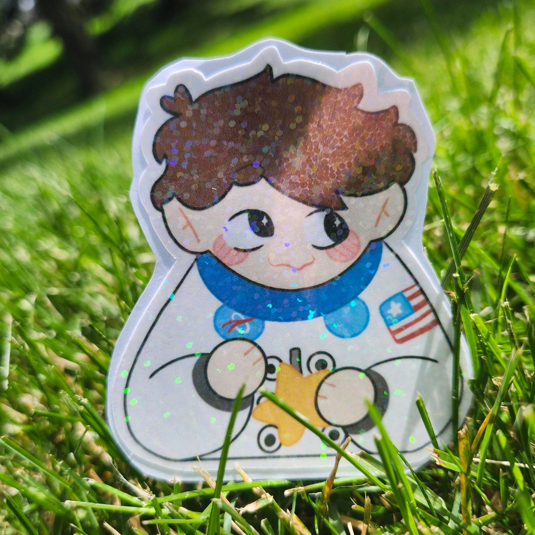 Adam Raki Glitter Sticker - Etsy