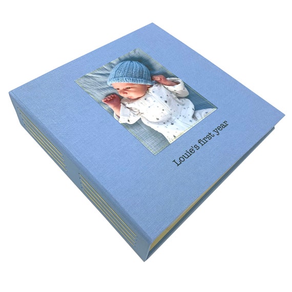 Custom baby photo album 2-up | Etsy