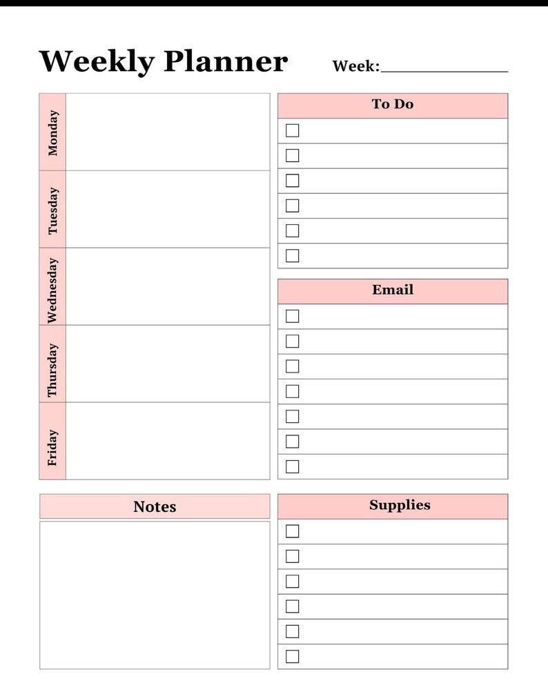 Back to School Teacher Planner - Etsy