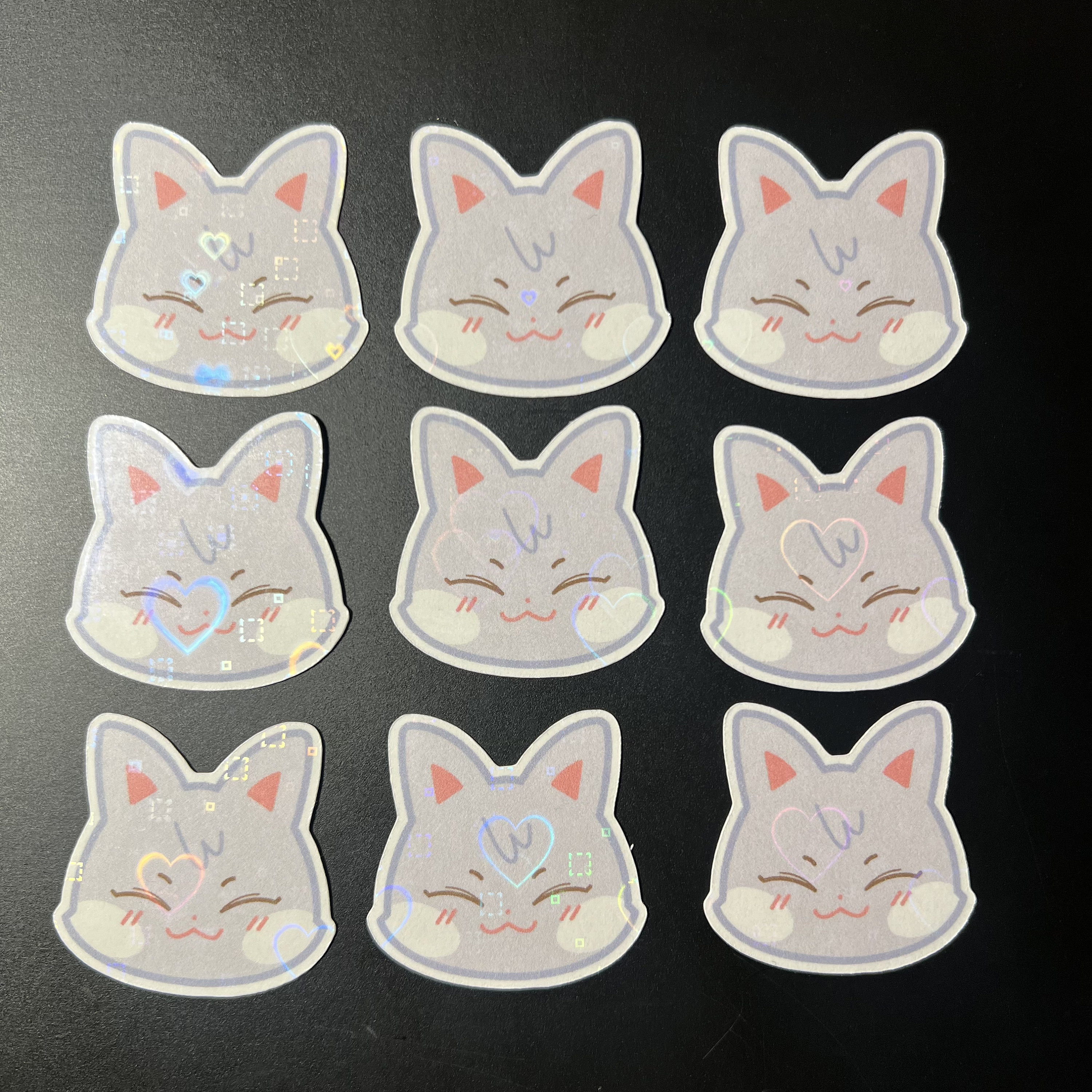Ateez Aniteez Holo Stickers - Etsy