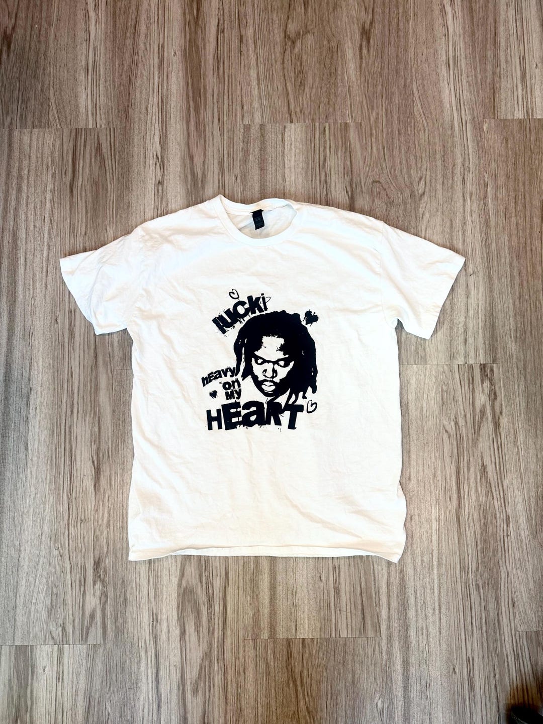 Lucki Shirt, Lucki Rapper Shirt, Y2k Graphic Tee, Unisex Summer Concert ...
