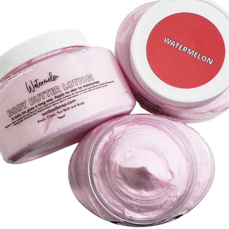 Watermelon Lotion. Body Butter. Hand Cream. Moisturizer. Body - Etsy