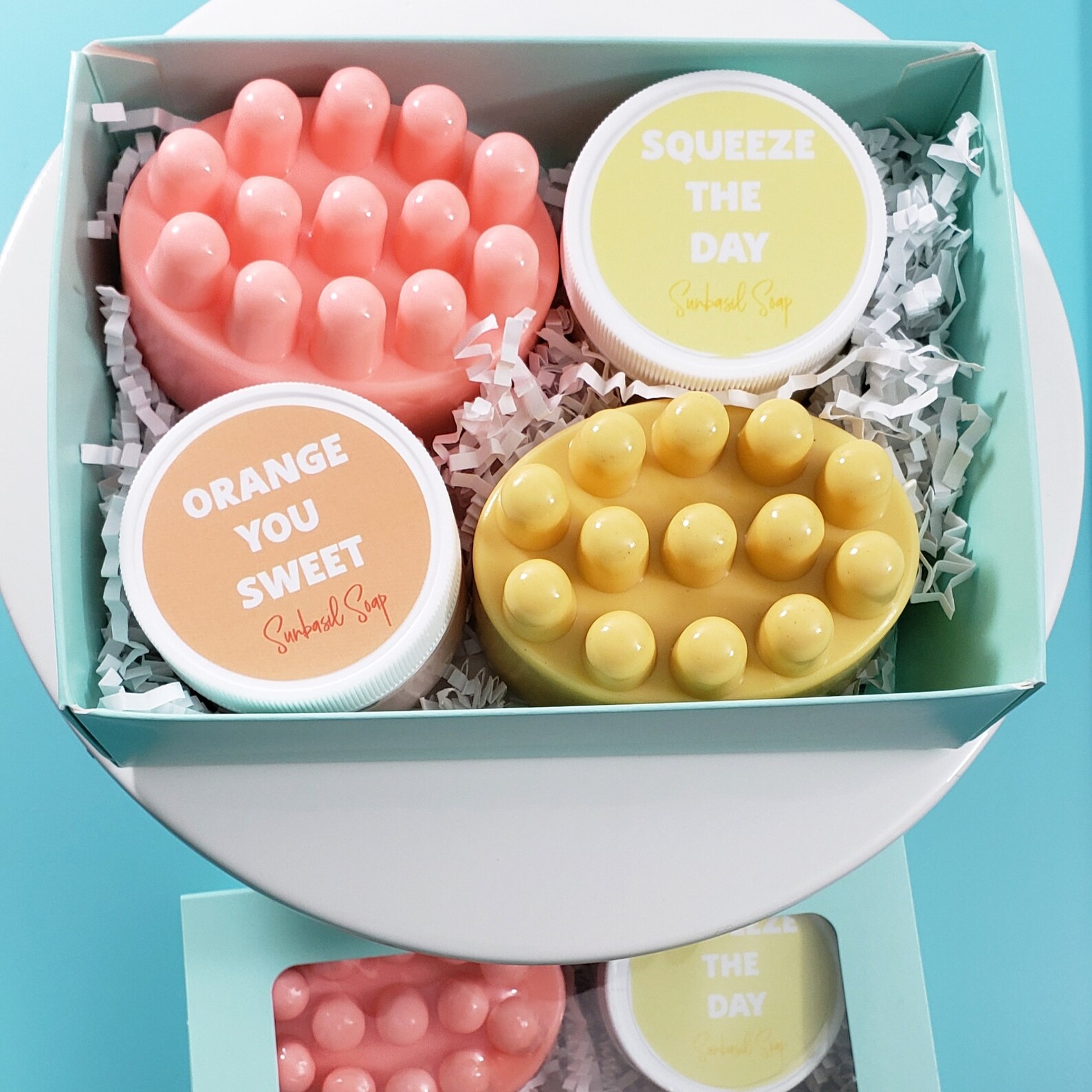 Self Care Gift Box. Spa Gift Set Massage Bar Body Butter. | Etsy