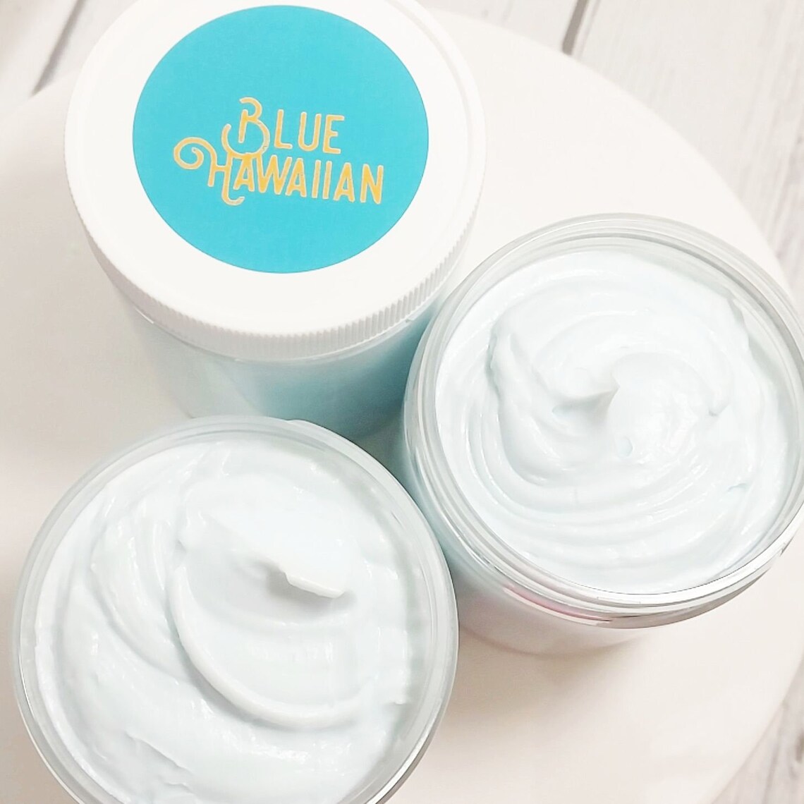 Whipped Body Butter Lotion. BLUE HAWAIIAN Natural Body Butter. | Etsy