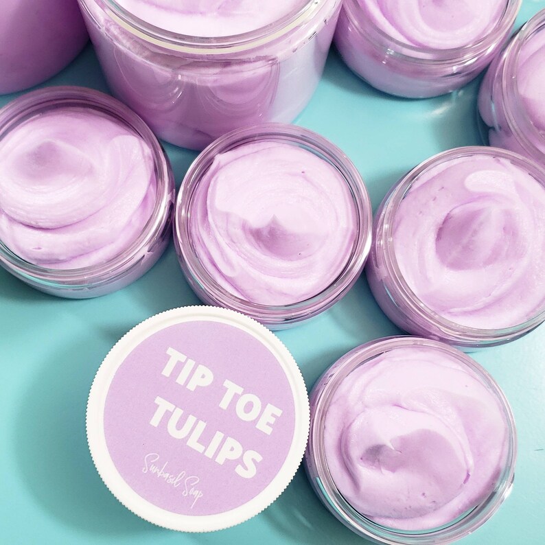 Whipped Body Butter. Spring TULIP Body Butter. Mothers Day | Etsy