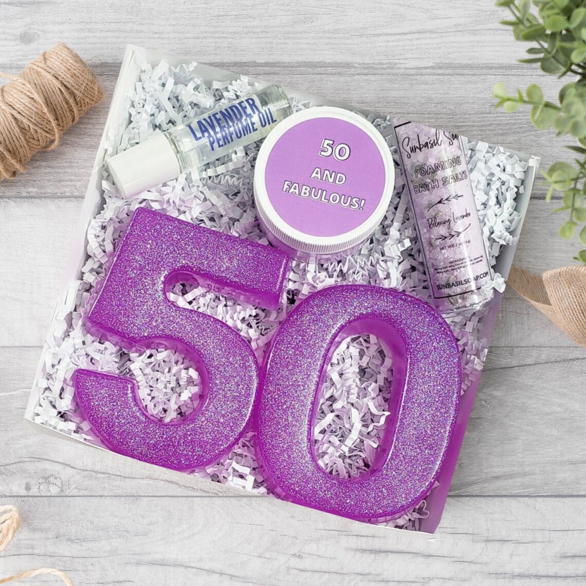 50th Birthday Gift Spa Gift for Women / 50th Birthday Gift For | Etsy
