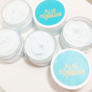 Whipped Body Butter Lotion. BLUE HAWAIIAN Natural Body Butter. Summer ...